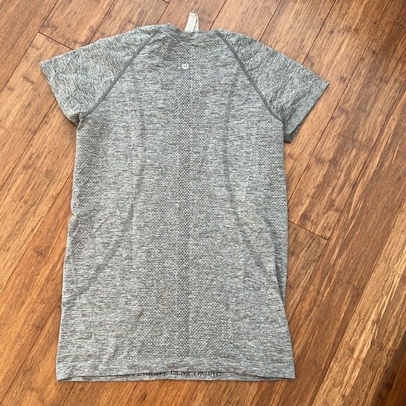 lululemon athletica | Tops | Lululemon Short Sleeve Swiftly Tech Grey | Poshmark